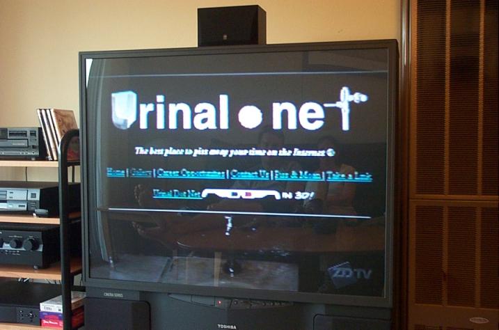 Urinal Dot Net on ZDTV
